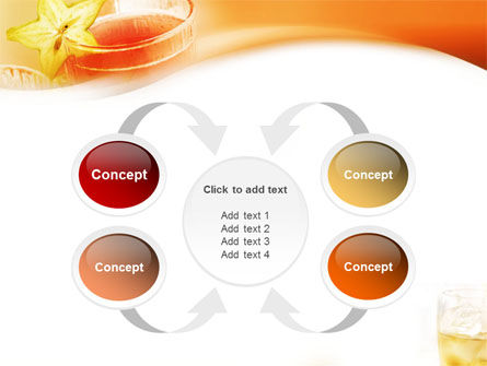 Soft Drinks PowerPoint Template, Backgrounds | 01502 | PoweredTemplate.com