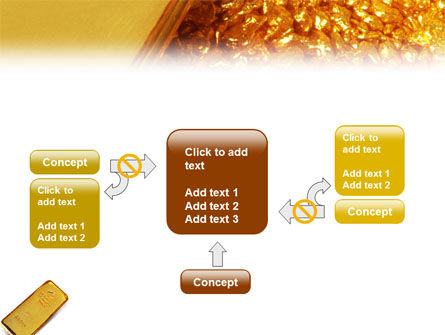 Gold PowerPoint Template, Backgrounds | 01675 | PoweredTemplate.com