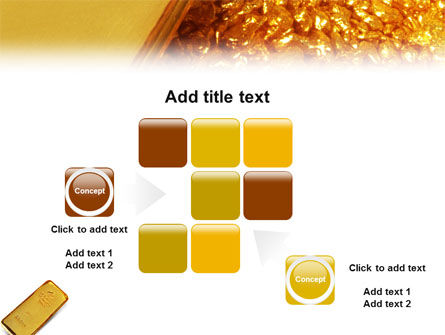 Gold PowerPoint Template, Backgrounds | 01675 | PoweredTemplate.com