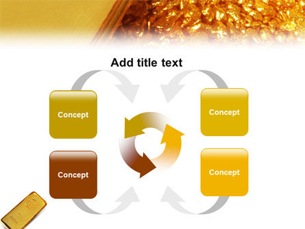 Gold PowerPoint Template, Backgrounds | 01675 | PoweredTemplate.com