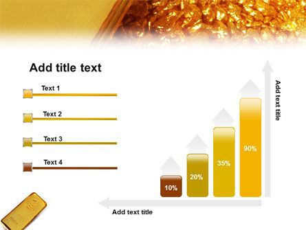 Gold PowerPoint Template, Backgrounds | 01675 | PoweredTemplate.com