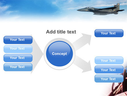 Fighter Aircraft PowerPoint Template, Backgrounds | 01747 ...