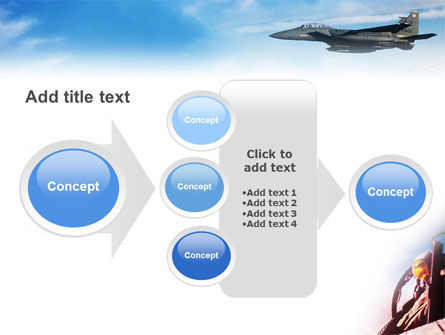 Fighter Aircraft PowerPoint Template, Backgrounds | 01747 ...
