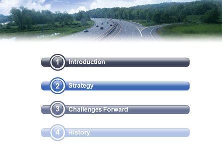 Templat PowerPoint Jalan Raya Senja, Gambar Latar | 01811 ...