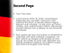 German Flag PowerPoint Template, Backgrounds | 01837 | PoweredTemplate.com