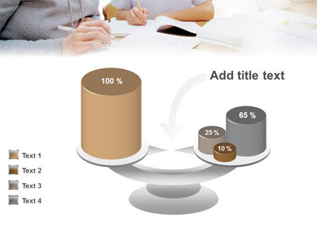 Homework PowerPoint Template, Backgrounds | 01848 | PoweredTemplate.com