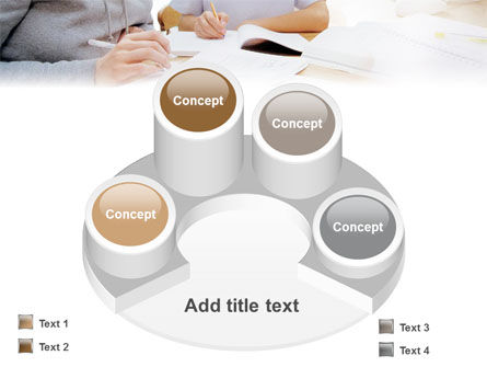 Homework PowerPoint Template, Backgrounds | 01848 | PoweredTemplate.com