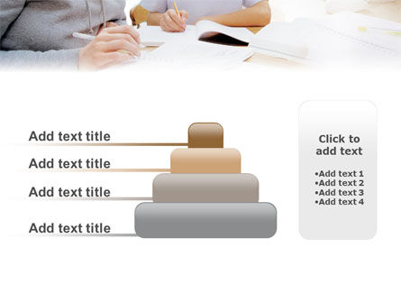 Homework PowerPoint Template, Backgrounds | 01848 | PoweredTemplate.com