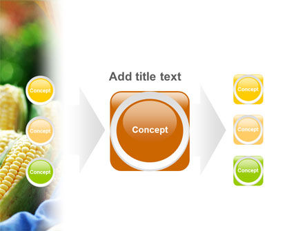 Corn PowerPoint Template, Backgrounds | 01882 | PoweredTemplate.com
