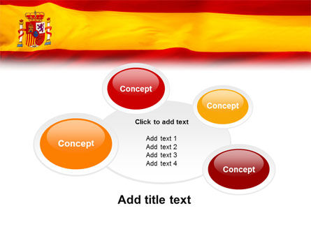 Spanische flagge PowerPoint Vorlage, Hintergründe | 01942 ...