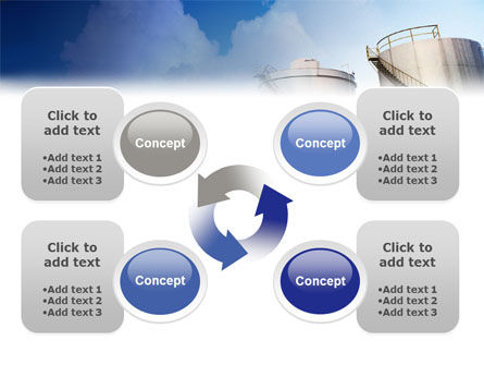 Fuel Tank PowerPoint Template, Backgrounds | 01958 | PoweredTemplate.com