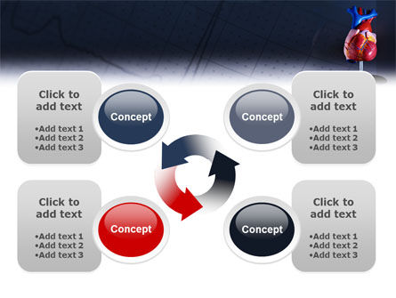 Plantilla de PowerPoint - modelo de corazón, fondos | 01960 ...