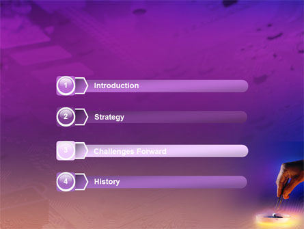 Modèle PowerPoint de puce électronique, Arrière-plans | 01991 ...
