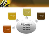Radioactive PowerPoint Template, Backgrounds | 02111 | PoweredTemplate.com