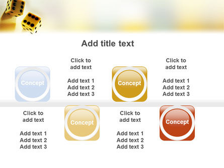 Probability PowerPoint Template, Backgrounds | 02228 | PoweredTemplate.com