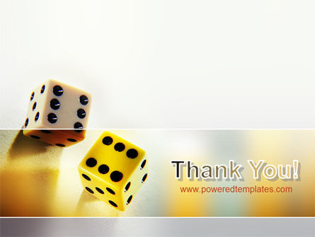 Probability PowerPoint Template, Backgrounds | 02228 | PoweredTemplate.com