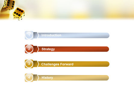 Probability PowerPoint Template, Backgrounds | 02228 | PoweredTemplate.com