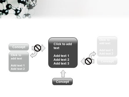 Creation Of Fullerene Molecule Model PowerPoint Template, Backgrounds ...