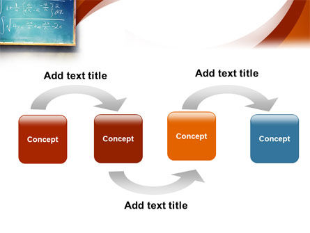 파워포인트 템플릿 - 수학, 배경 | 02418 | PoweredTemplate.com