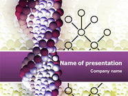 DNA On A Violet Flyer Template, Background in Microsoft Word, Publisher ...