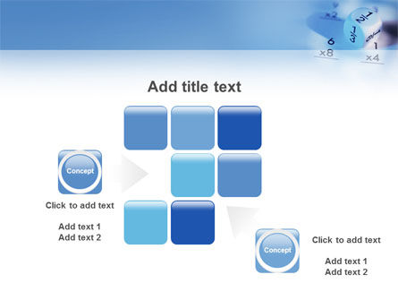 Fractions PowerPoint Template, Backgrounds | 02626 | PoweredTemplate.com