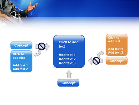 Preacher PowerPoint Template, Backgrounds | 02719 | PoweredTemplate.com