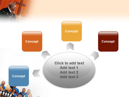 Choir PowerPoint Template, Backgrounds | 02738 | PoweredTemplate.com