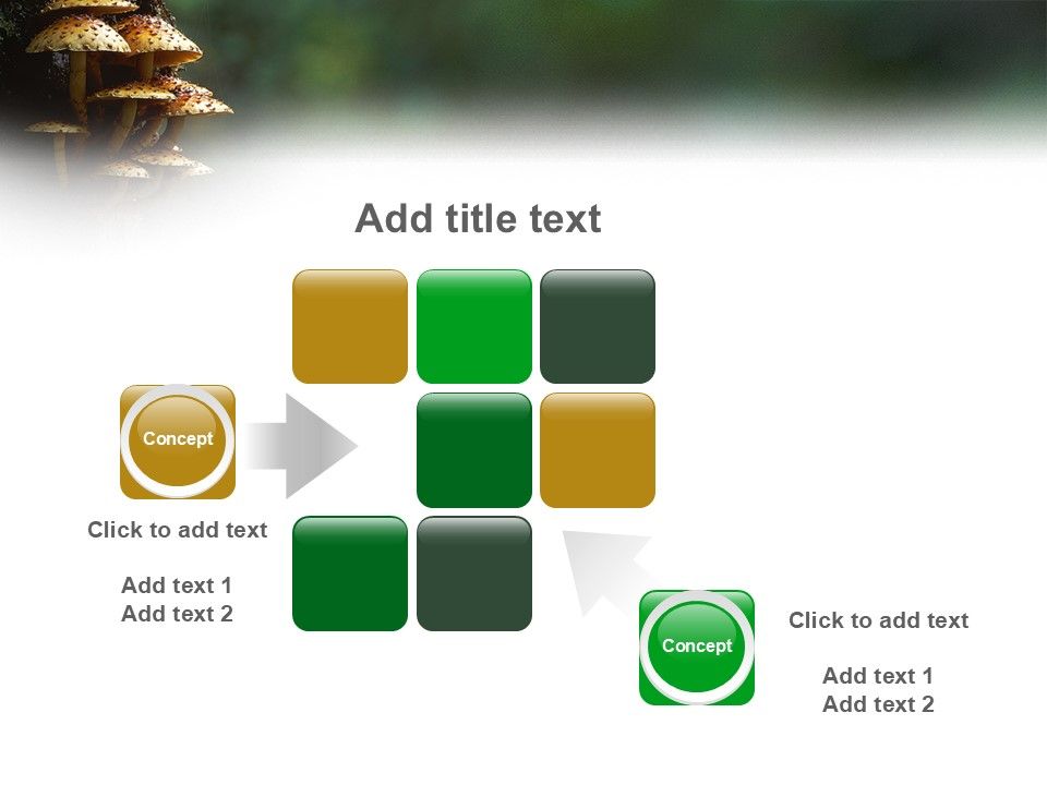 Templat PowerPoint Jamur Di Hutan, Gambar Latar | 02756 ...