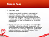 Heart Ribbon - Free Presentation Template for Google Slides and ...