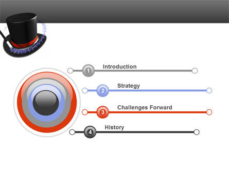 Magic Wand PowerPoint Template, Backgrounds | 02887 | PoweredTemplate.com