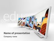 Computer Education In School Flyer Template, Background in Microsoft ...