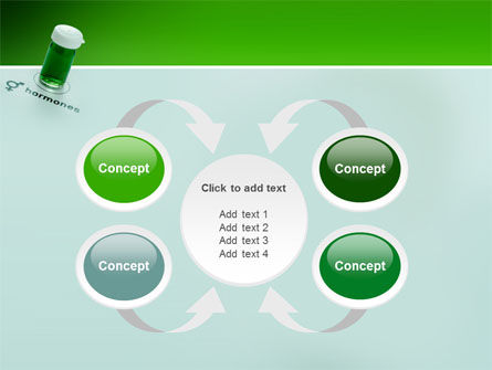 Hormones PowerPoint Template, Backgrounds | 02937 | PoweredTemplate.com