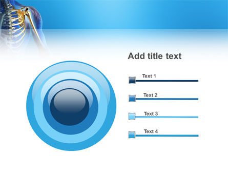 Bones PowerPoint Template, Backgrounds | 03063 | PoweredTemplate.com