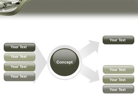 Record Player PowerPoint Template, Backgrounds | 03122 ...