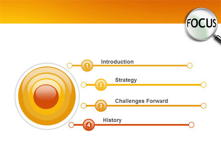 Focus PowerPoint Template, Backgrounds | 03176 | PoweredTemplate.com
