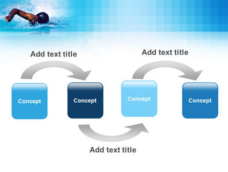 Swimming PowerPoint Template, Backgrounds | 03186 | PoweredTemplate.com