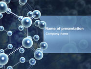 Molecular Structure PowerPoint Template, Backgrounds | 03327 ...