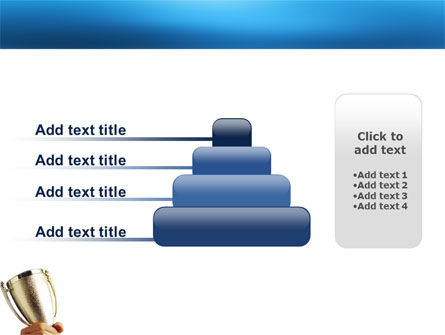 Prize Cup PowerPoint Template, Backgrounds | 03341 | PoweredTemplate.com