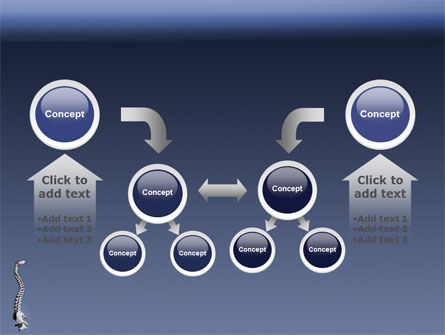 Backbone PowerPoint Template, Backgrounds | 03354 | PoweredTemplate.com