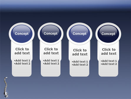 Backbone PowerPoint Template, Backgrounds | 03354 | PoweredTemplate.com