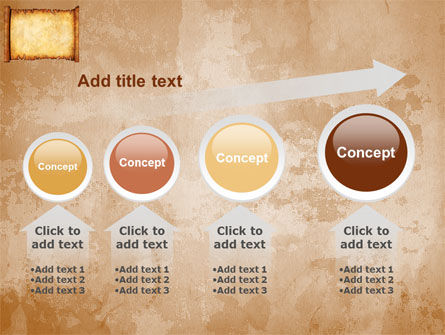 Scroll PowerPoint Template, Backgrounds | 03378 | PoweredTemplate.com