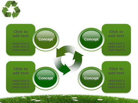 Recycling Symbol PowerPoint Template, Backgrounds | 03397 ...
