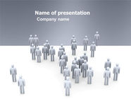 Crowd of People - Free Presentation Template for Google Slides and ...
