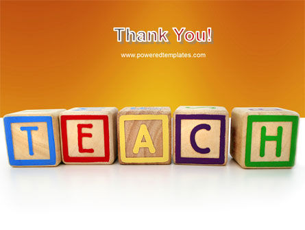 Teaching PowerPoint Template, Backgrounds | 03696 | PoweredTemplate.com