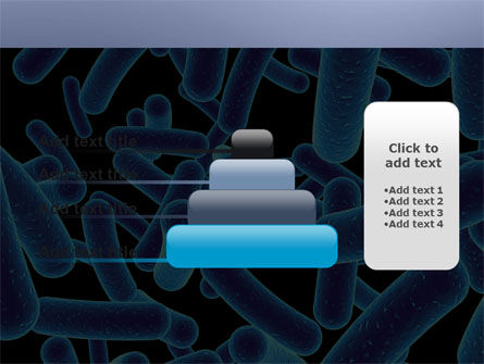 Bacillus PowerPoint Template, Backgrounds | 03757 | PoweredTemplate.com