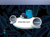 Bacillus PowerPoint Template, Backgrounds | 03757 | PoweredTemplate.com