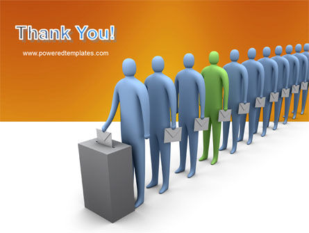 Right Of Voting PowerPoint Template, Backgrounds | 03782 ...