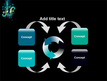 Night City Life PowerPoint Template, Backgrounds | 03856 ...