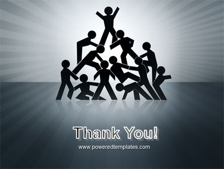 Team Victory PowerPoint Template, Backgrounds | 03885 | PoweredTemplate.com