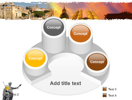 Caesar PowerPoint Template, Backgrounds | 03886 | PoweredTemplate.com